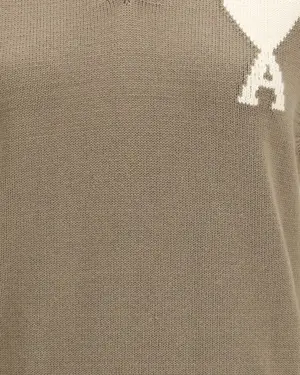 AMI Paris De Coeur V-neck Knitted Vest