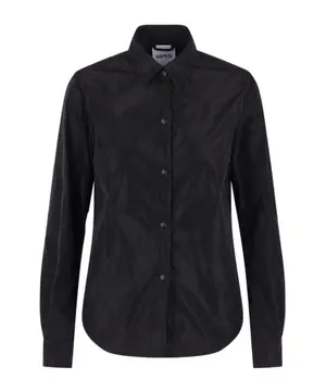 Aspesi Long-sleeve Press-stud Overshirt - Black