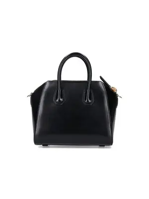 Givenchy Antigona Mini Top Handle Bag - Black