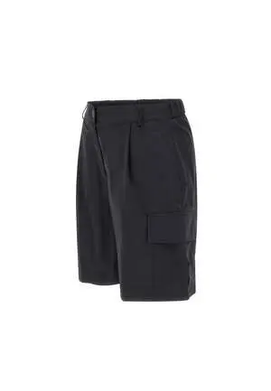 KAOS High Waisted Poplin Cotton Shorts