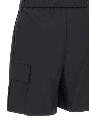 KAOS High Waisted Poplin Cotton Shorts