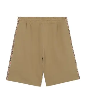 Burberry Check Trim Bermuda Shorts - Sparrow Beige