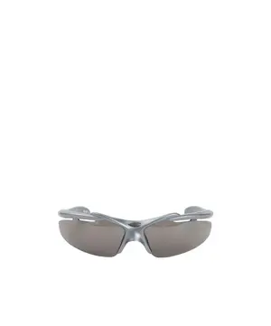 Balenciaga Wrap-around Frame Sunglasses - Gray