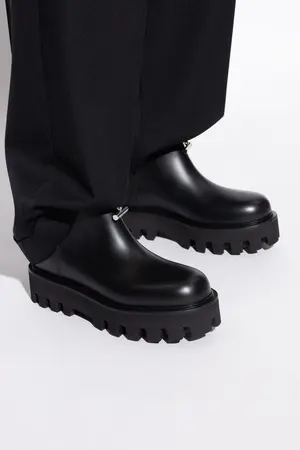 Alexander McQueen T-bar Platform Ankle Boots