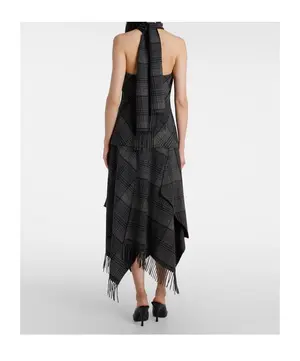 Ralph Lauren Chilton Tie-neck Wool Blouse