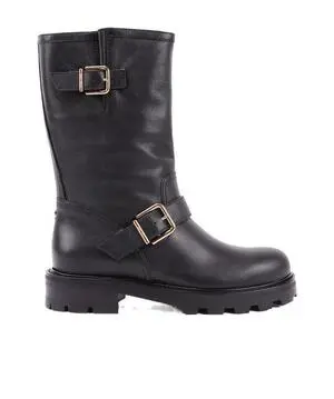 Buckled Biker Boots