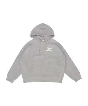 Celine Ribbed Wool Hooded Sweater