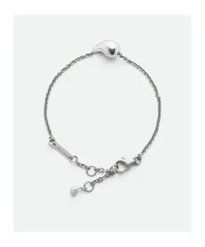 Bottega Veneta Sterling Drop Bracelet - Silver