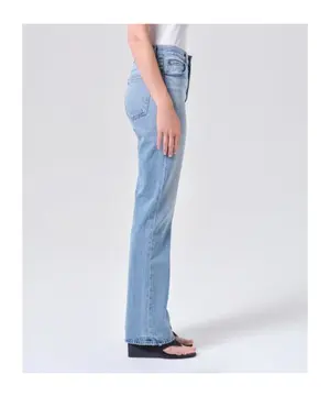 AGOLDE Leena Flared Jeans - Stream