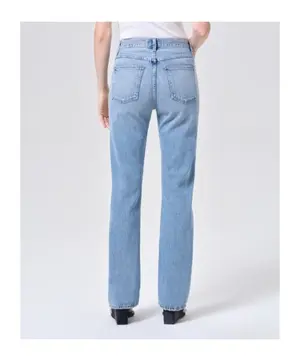 AGOLDE Leena Flared Jeans - Stream