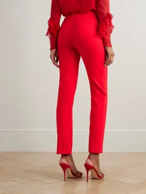 Carolina Herrera Emilie Wool Blend Trousers