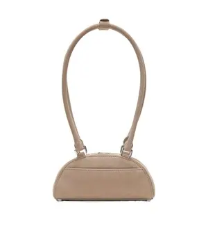 SELF-PORTRAIT Mini Bow Charm Embellished Shoulder Bag - Grey