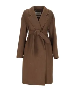 MAX MARA Max Mara Belted Long-Sleeved Coat