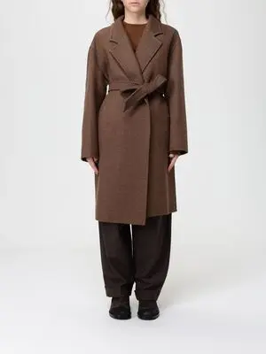 Max Mara Belted Long-sleeved Coat