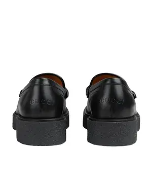 Gucci Logo Plaque Slip-on Loafers