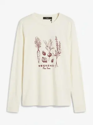 Max Mara Long Sleeve T-shirt