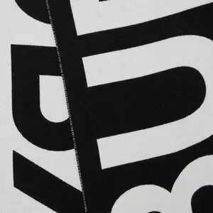 Burberry Logo Printed Fringed Scarf