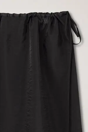 DUNST See-through Layering Midi Skirt