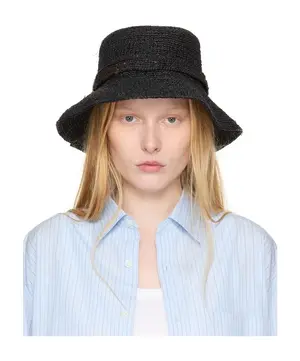RAG  BONE Rag & Bone Lela Rollable Brim Fisherman Hat - Black