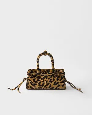 Prada Bonnie Mini Shoulder Bag - Brown