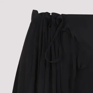Studio Nicholson Gathered Wrap Skirt
