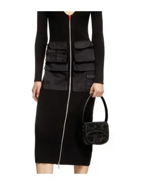 DIESEL® 1dr Shoulder Bag - Black