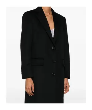 Dolce & Gabbana Single-breasted Tailored Coat - Black