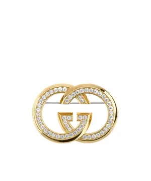 Gucci Embellished Pins And Brooches