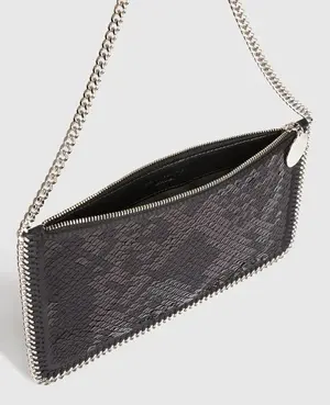 Stella McCartney Falabella Sequin Pochette Shoulder Bag