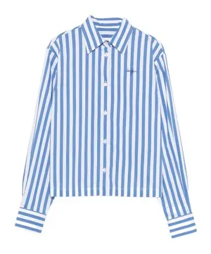Maison Labiche Striped Long Sleeve Shirt
