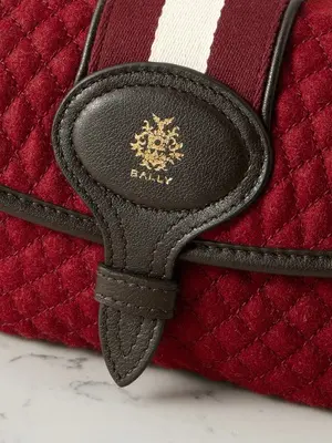 Bally Quilted Flap Shoulder Bag