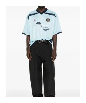 Martine Rose V-neck Football T-shirt