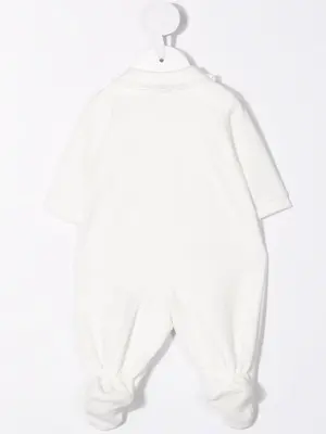 Monnalisa Logo-embellished Bow Detail Pyjamas
