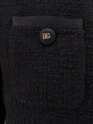 Dolce & Gabbana Dg Button Detailed Cropped Jacket
