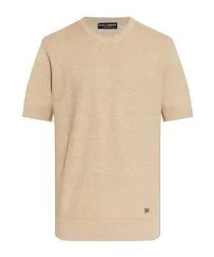 Dolce & Gabbana Dolce Gabbana Short-sleeve Knitted Top - No