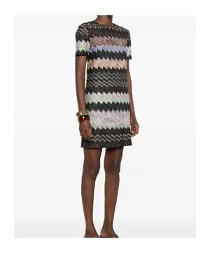 Missoni Short Sleeve Mini Dress