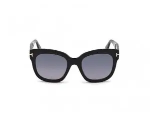 TOM FORD Black Logo Detail Sunglasses - Gray
