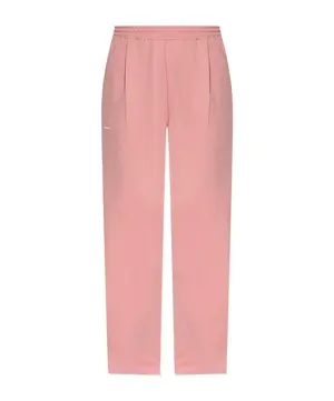 PANGAIA Wide Leg Track Pants With Elastic Waistband - Pink