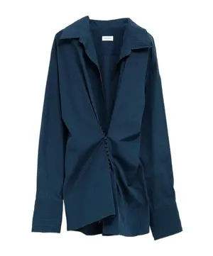 Dries Van Noten Asymmetrical Long Sleeve Shirt