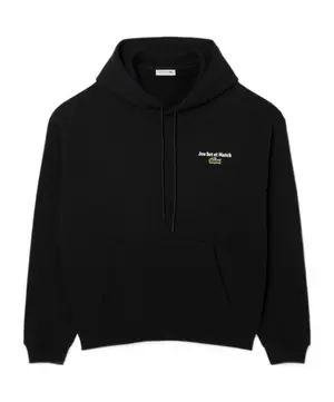 Lacoste Logo Printed Drawstring Hoodie