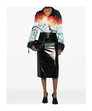 Casablanca Printed Long-sleeve Shirt