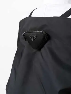Prada Off-shoulder Padded Re-nylon Jacket