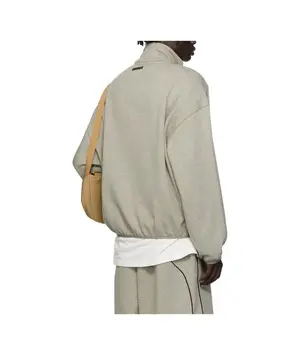 Fear Of God Stand Collar Zip-up Jacket - Nude