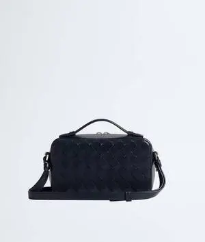 Bottega Veneta Getaway Phone Pouch - Midnight Blue