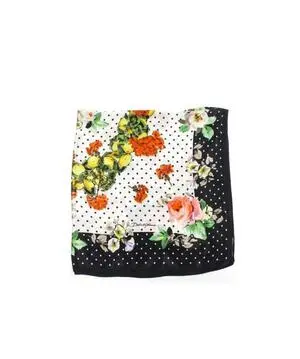 Dolce & Gabbana Printed Silk Scarf - Multicolor