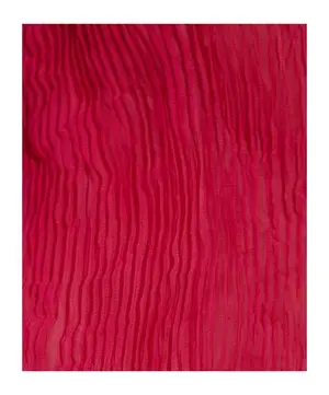 Issey Miyake Chiffon Twist 1 Long Sleeve Top - Fuchsia