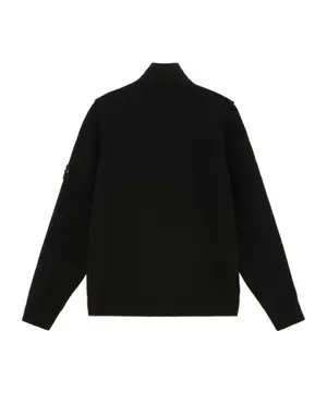 Stone Island High-neck Buttoned Cardigan