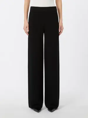 Max Mara Marzia Wide-leg Knitted Pants