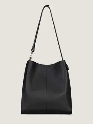 Givenchy Medium Belted Hobo Bag In Grained Leather