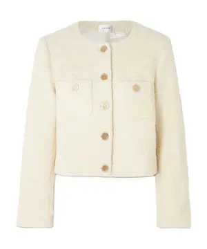 FRAME Round-neck Short Coat